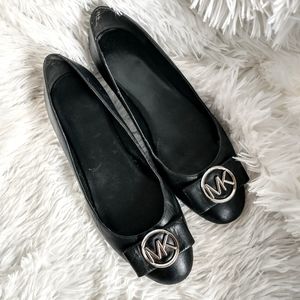 MICHAEL Michael Kors | Shoes | Authentic Mk Michael Kors Logo Flats ...